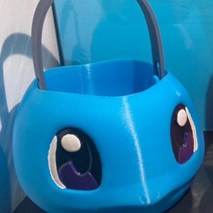 Pokémon Bucket/3d Gengar, Pikachu, Bulbasaur, Squirtle, Charmander ...