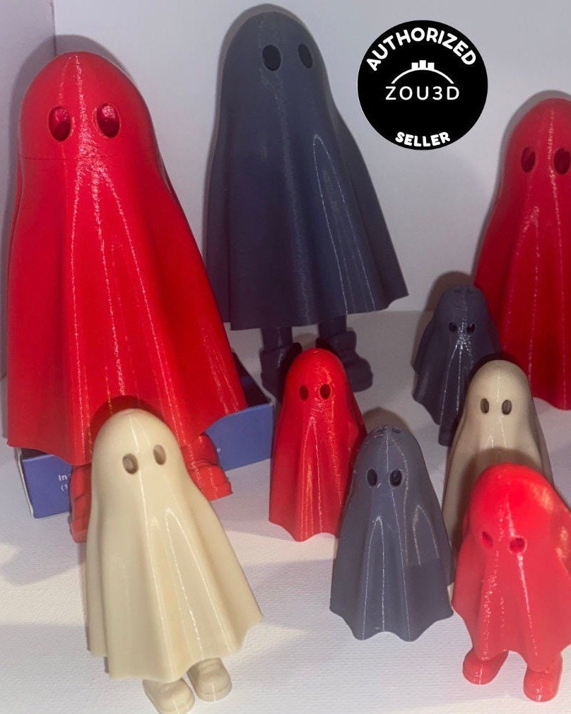 Ghost by ZOU3D 3D Ghost Ghosts With Legs - Etsy