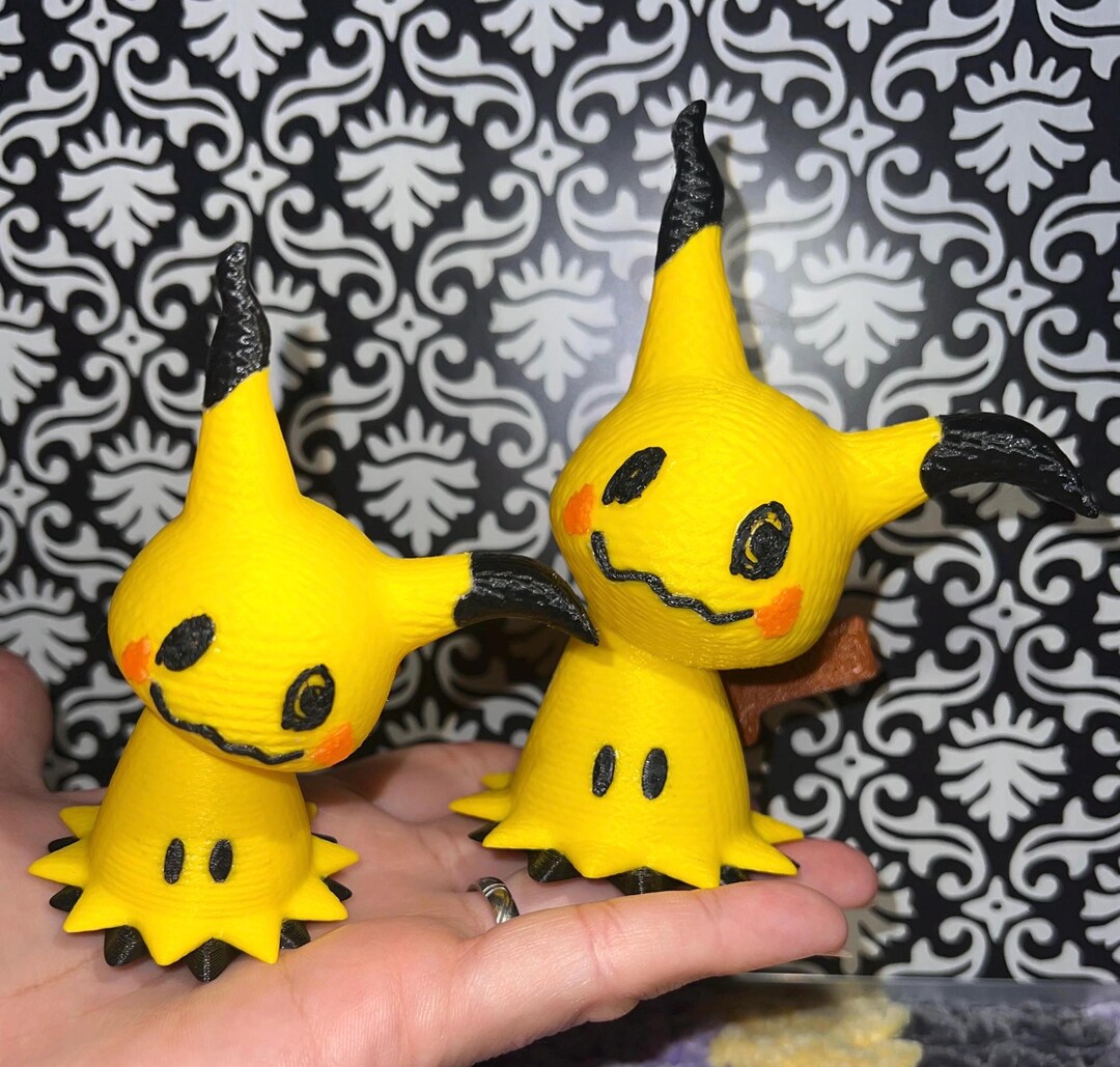 Mimikyu/knitted Mimikyu/3d Mimikyu Figure - Etsy