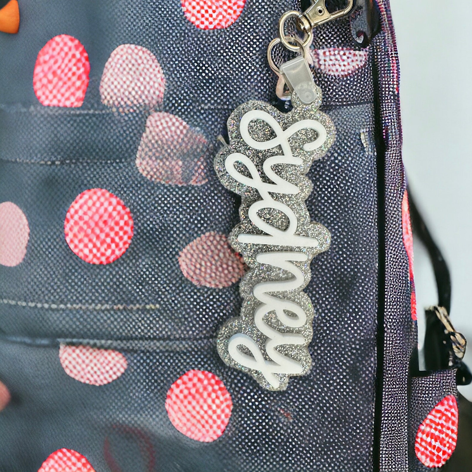 Acrylic Backpack Tag 3D Name Tag Name Tag Personalized Acrylic Kids ...