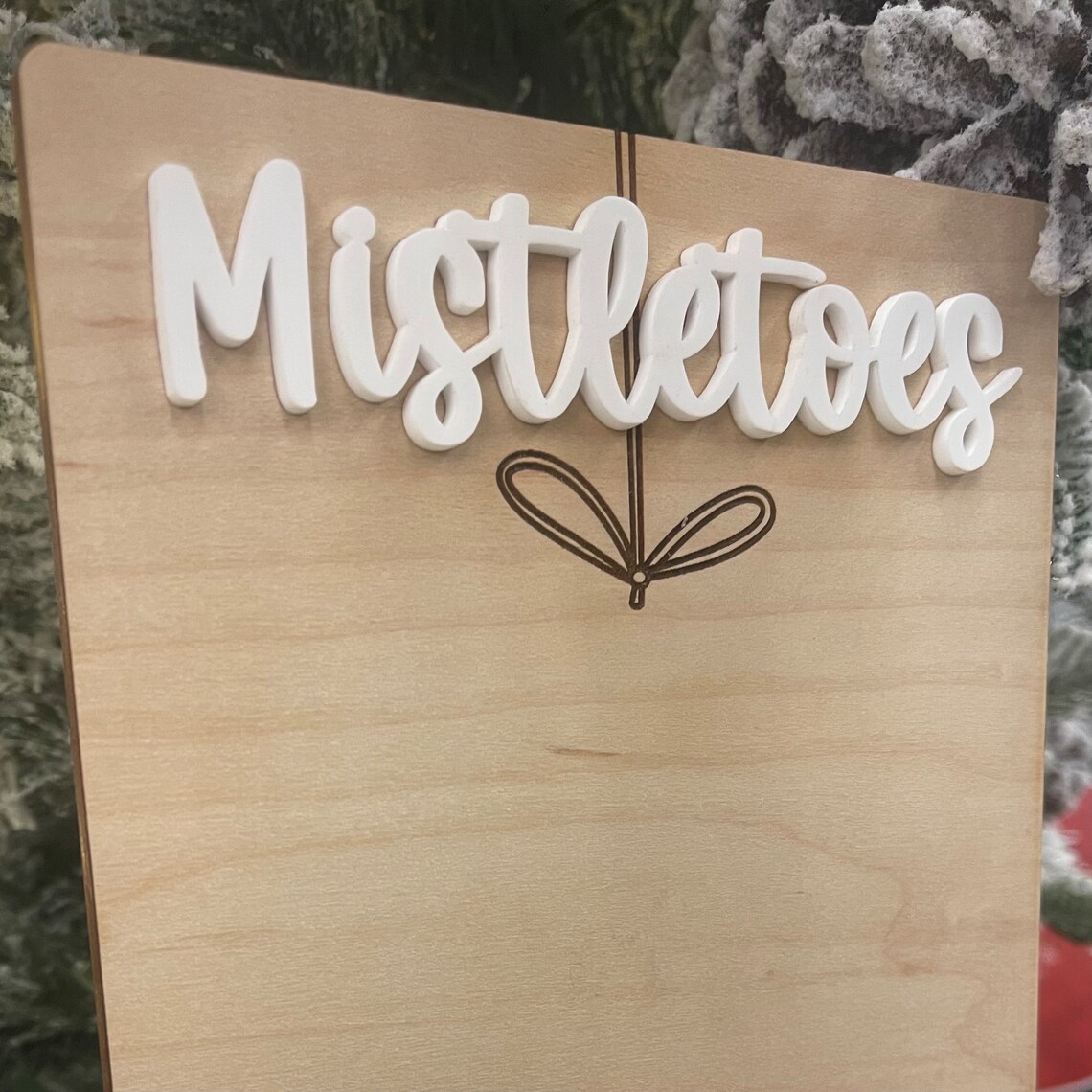 Mistletoes Baby Footprint Mistletoe Craft Baby's First Christmas Craft ...