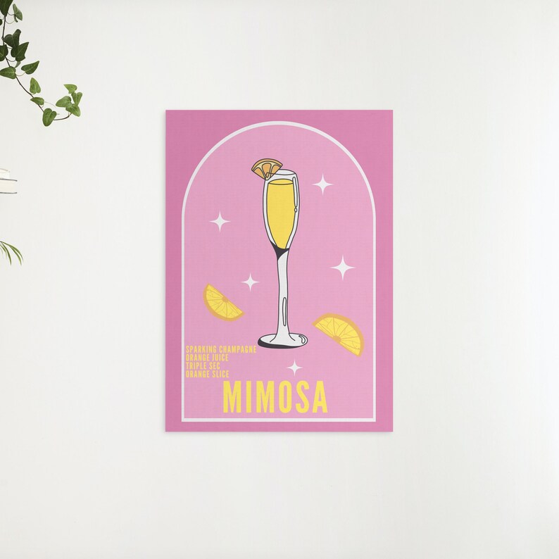 Mimosa Poster - Etsy