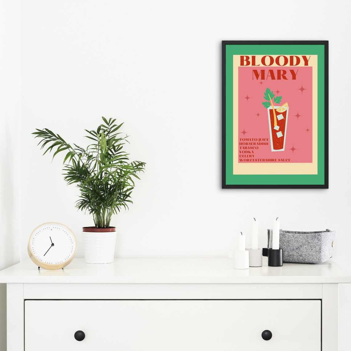Bloody Mary Poster - Etsy