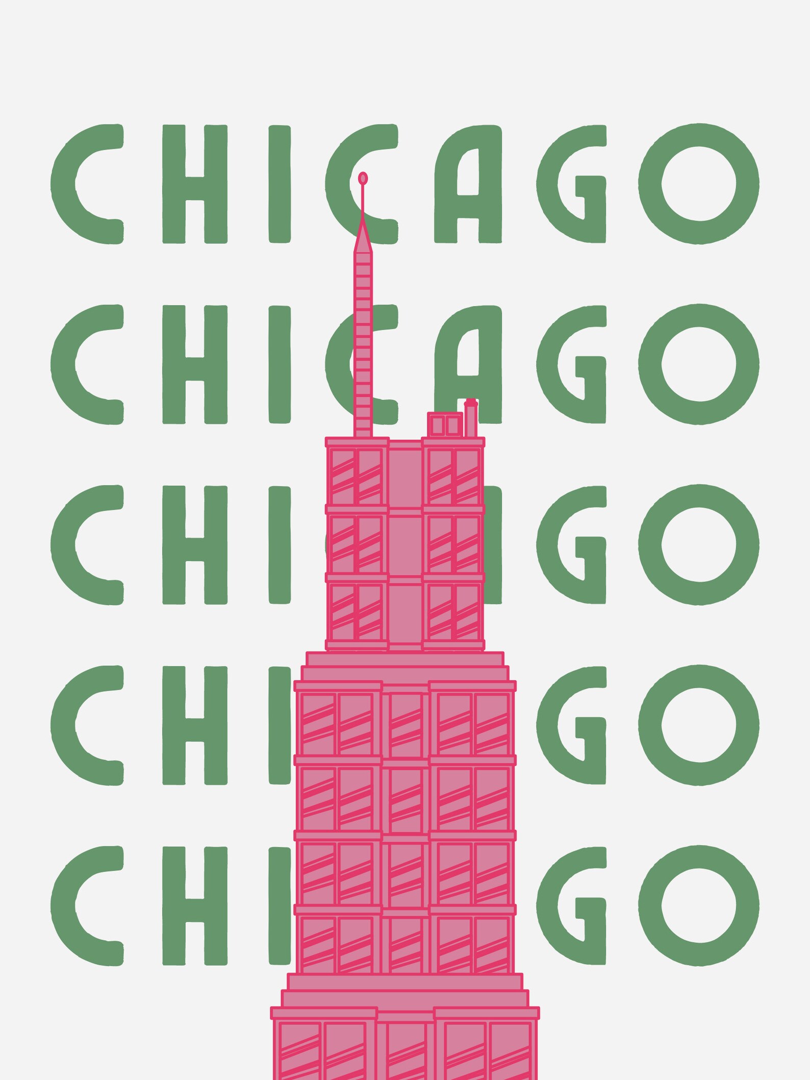 Chicago Poster - Etsy