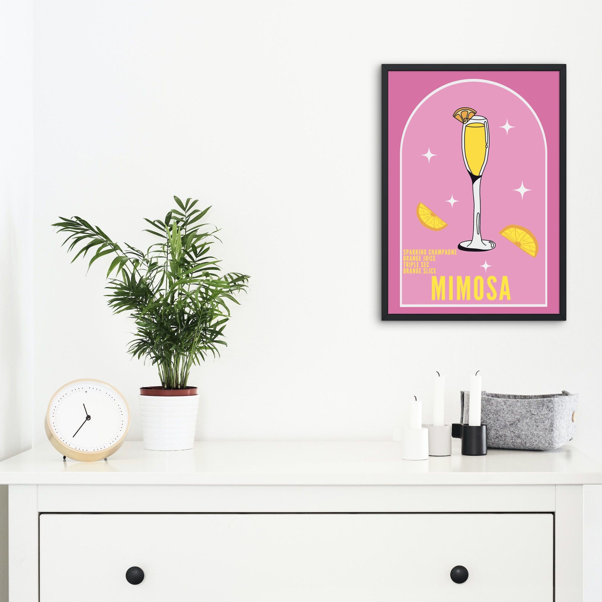 Mimosa Poster - Etsy