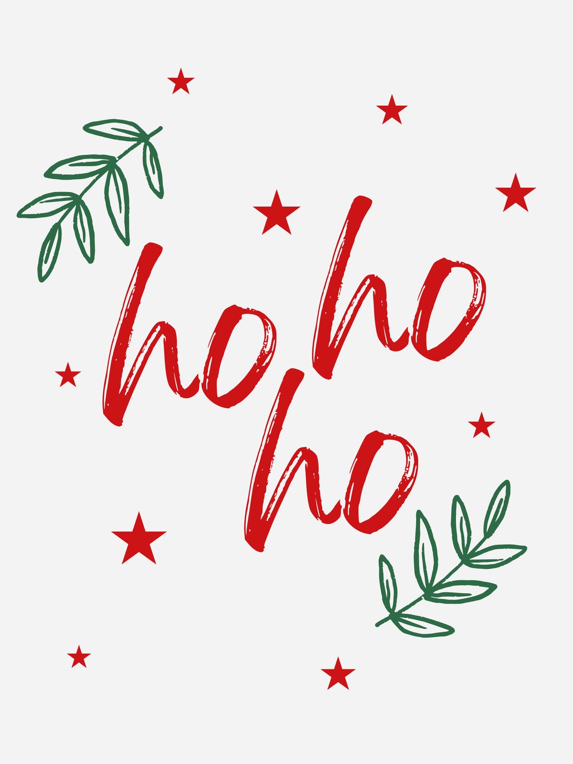 Ho Ho Ho Poster - Etsy