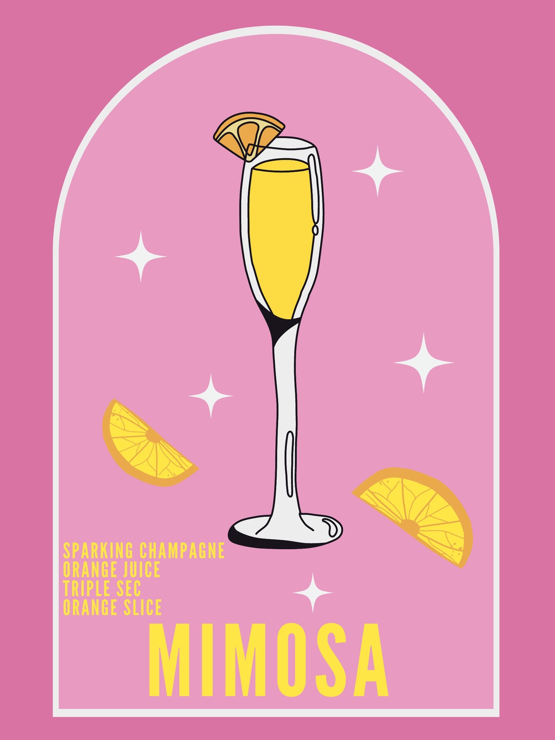 Mimosa Poster - Etsy