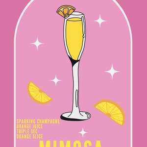 Mimosa Poster - Etsy