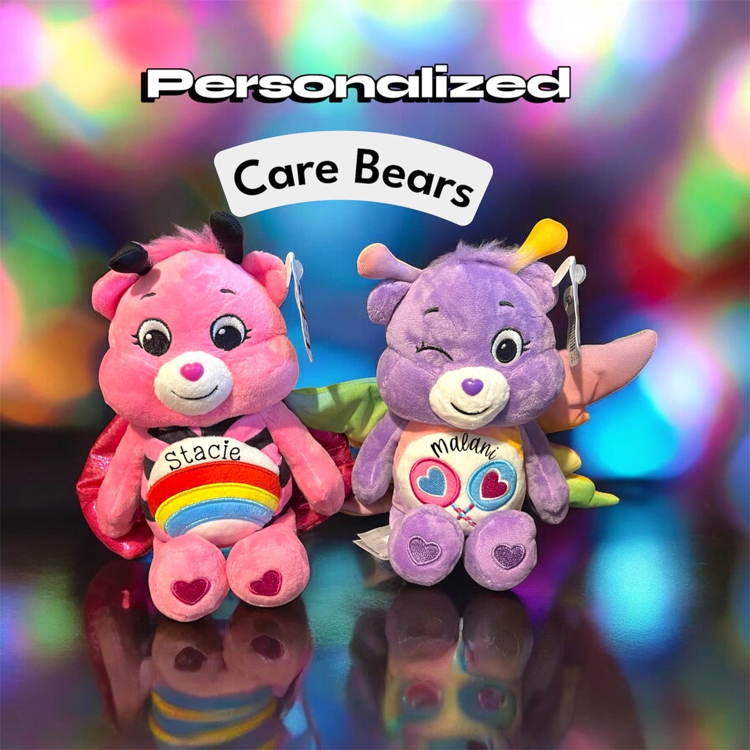 Care Bears 9 Inch Personalized - Etsy