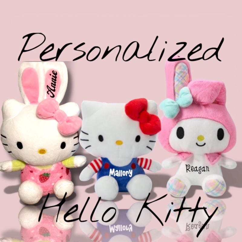 Hello Kittys Cinnamon Roll Svg - Etsy