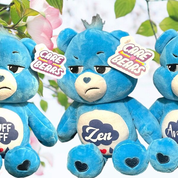 Grumpy Bear Svg - Etsy