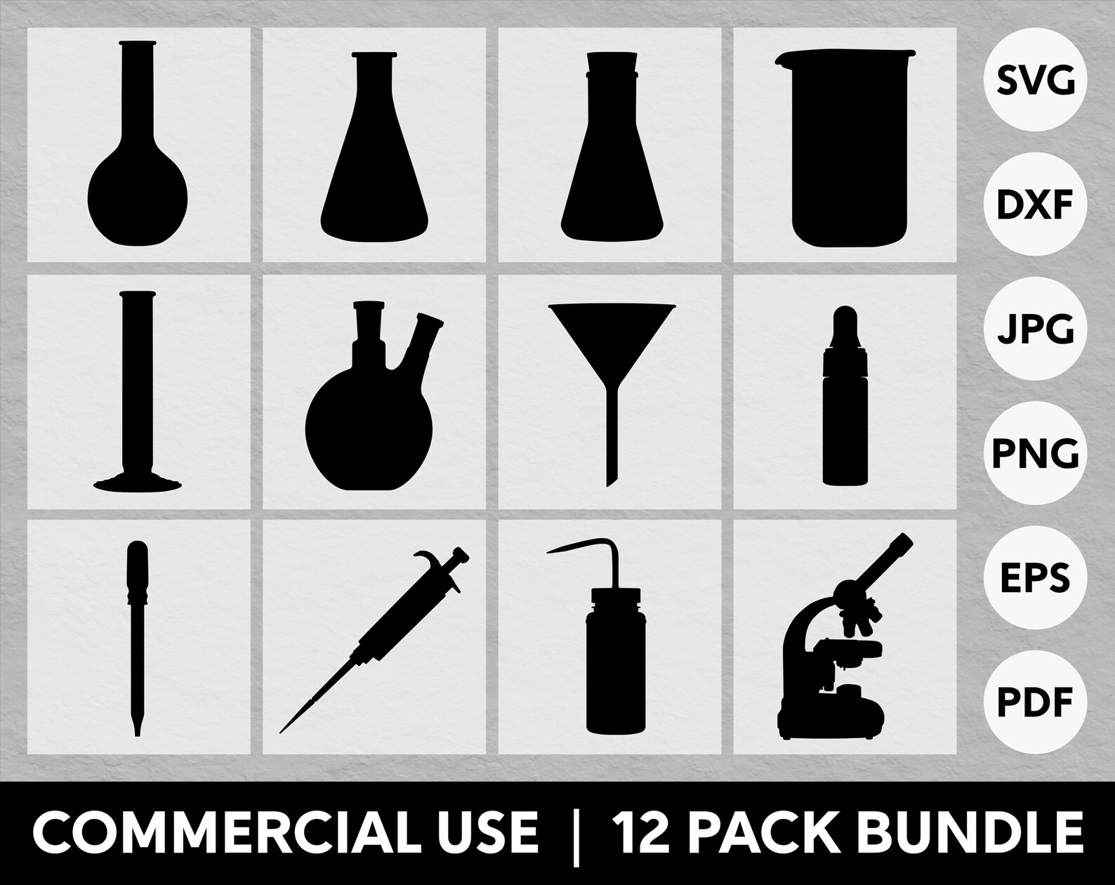Chemistry SVG Bundle Chemistry Kit Cut File for Cricut - Etsy