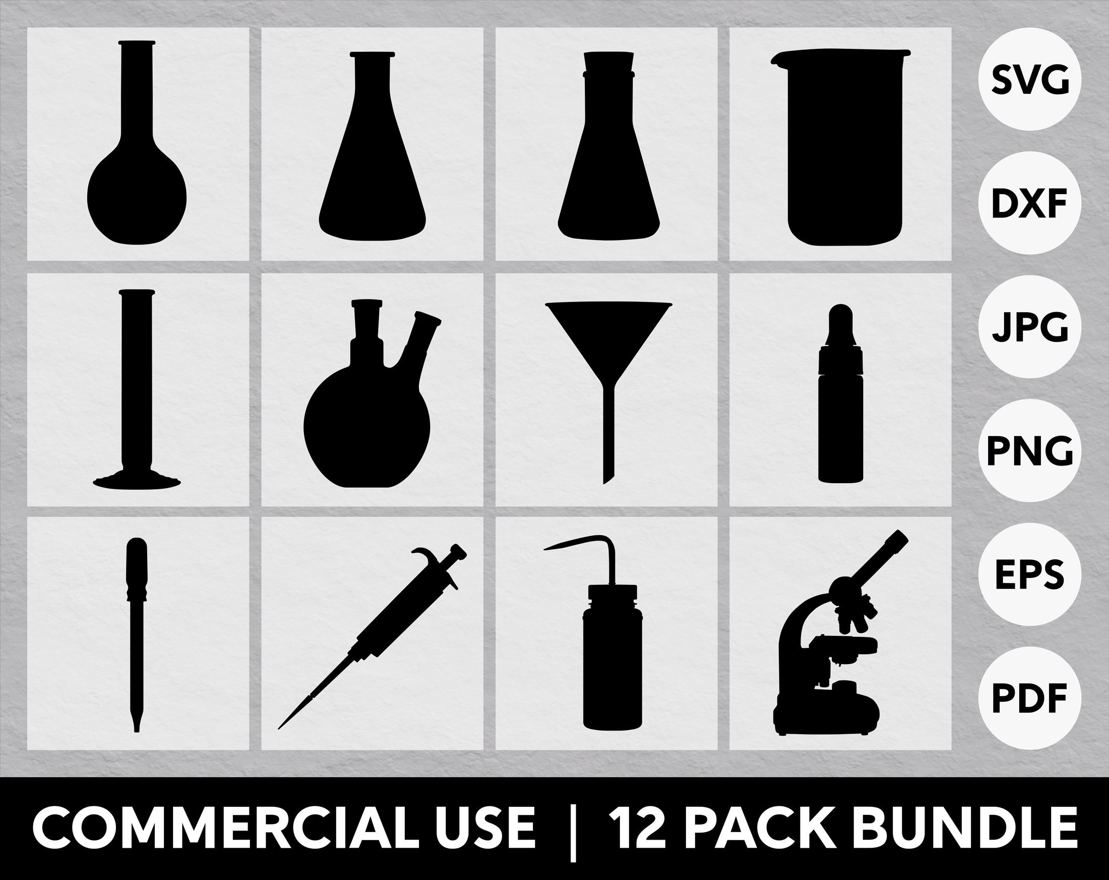 Chemistry Silhouette