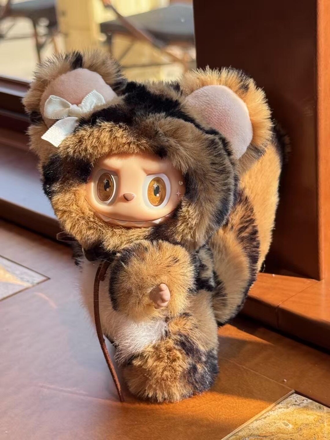 Labubu Puppe Original braun Handgemachte Puppe - Etsy.de