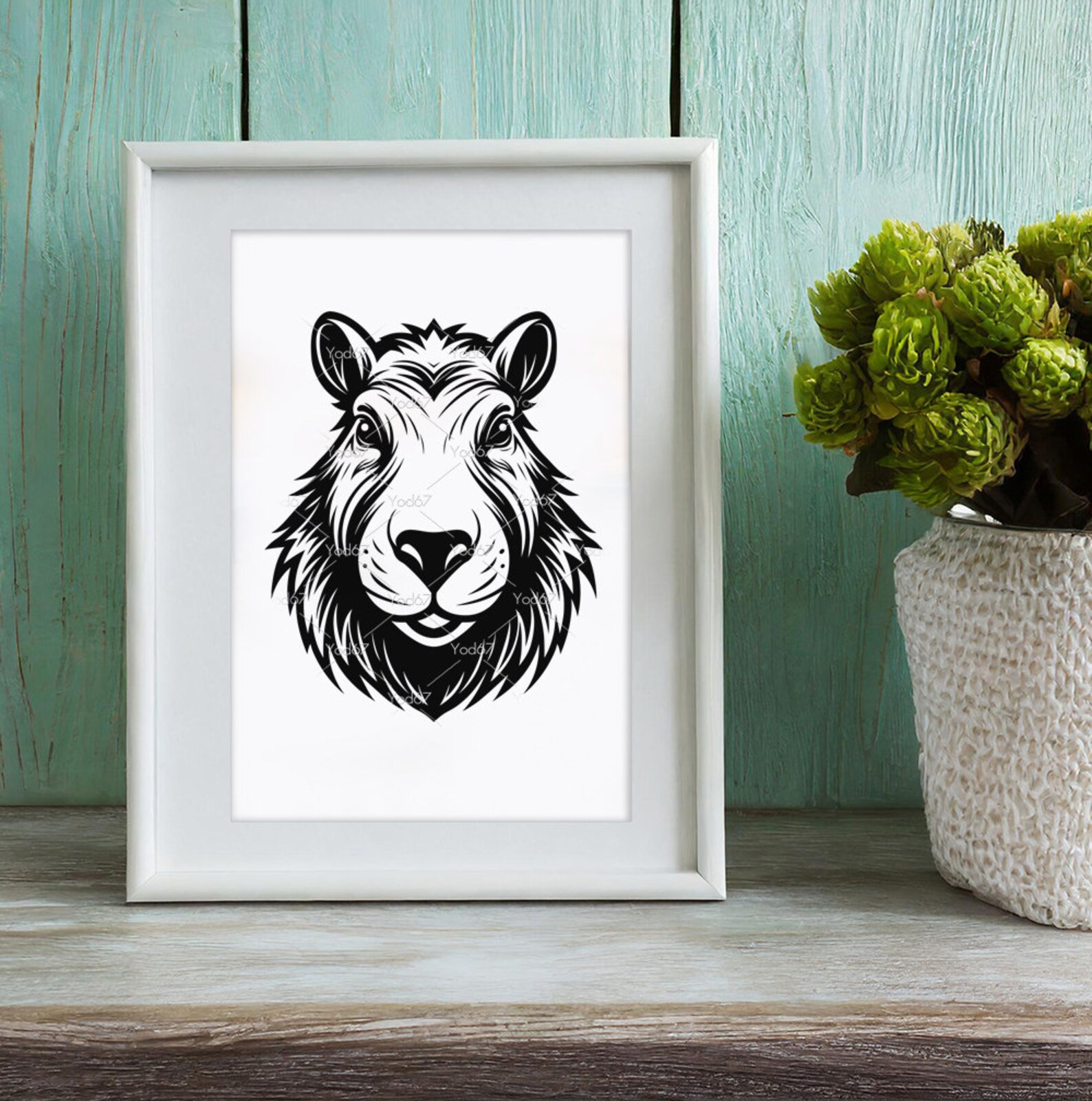 Capybara SVG, PNG, File for Cricut, Capybara Vector Clipart Design Eps ...