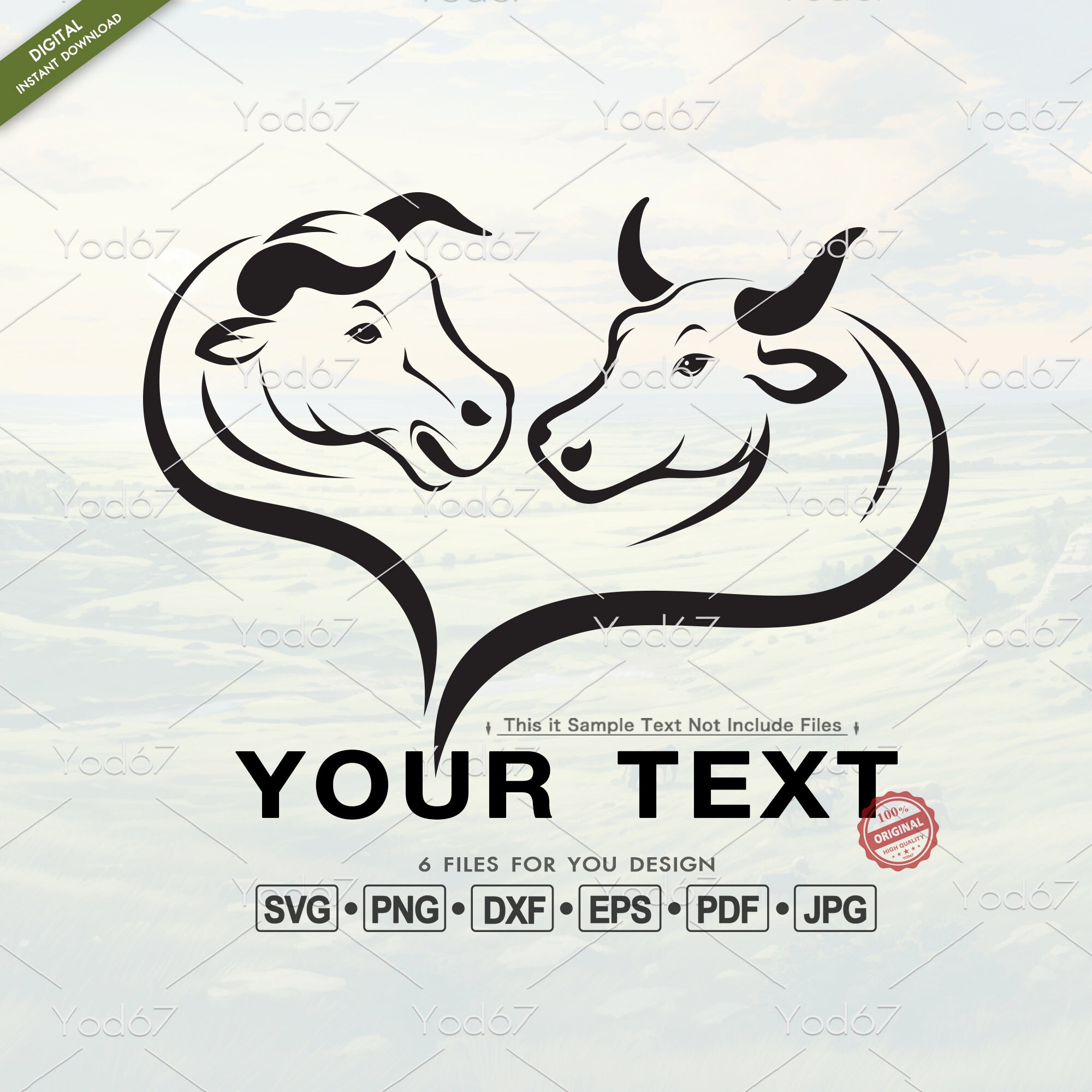 Bull SVG, Bull Png, Cut File Bull Head for Cricut, Bull Silhouette Svg ...