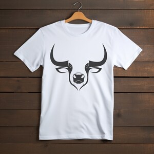 Bull SVG, Png, Bull Head Vector Clipart Design EPS DXF Pdf, Svg Files ...