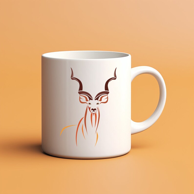 Greater Kudu SVG, Kudu Png Files, Kudu Cricut, Kudu Head Svg, Kudu Cut ...