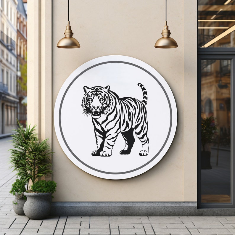 Tiger SVG, Tiger Png, Svg Files for Cricut, Tiger Vector Clipart Design ...