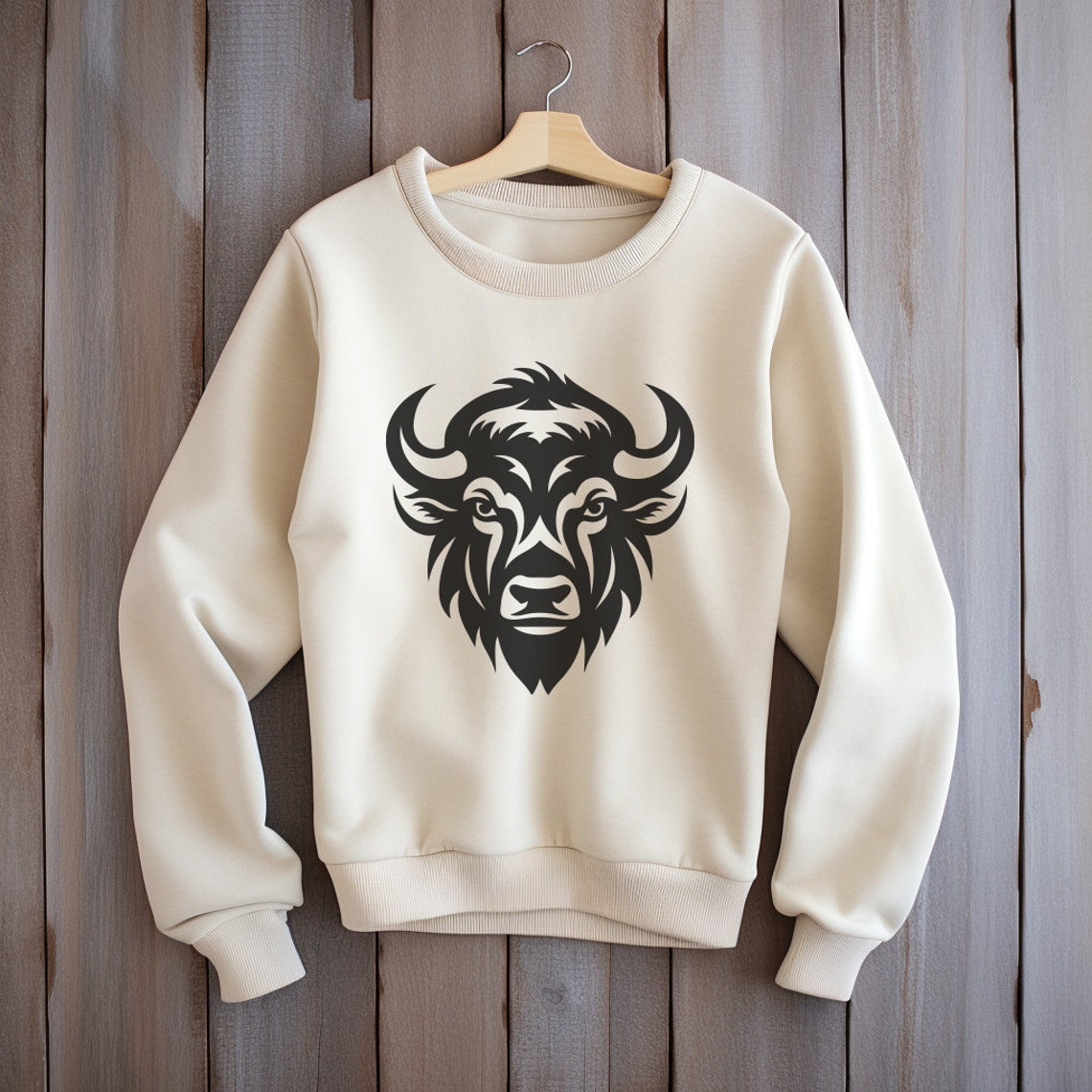 Bison Head SVG, Bison Png, Bison Bundle, Cut File Bison for Cricut ...