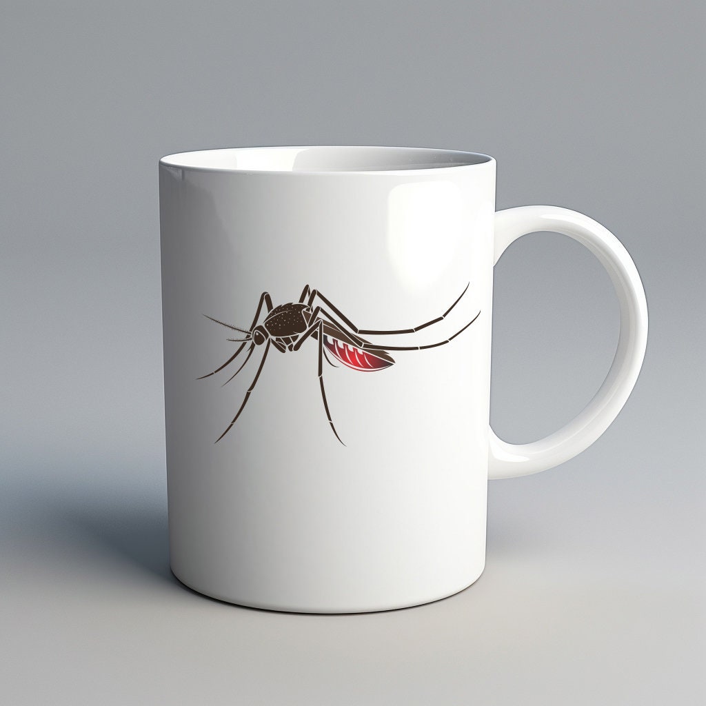 Mosquito SVG, Mosquito Vector Clipart Design Png DXF EPS Pdf, Svg Files ...
