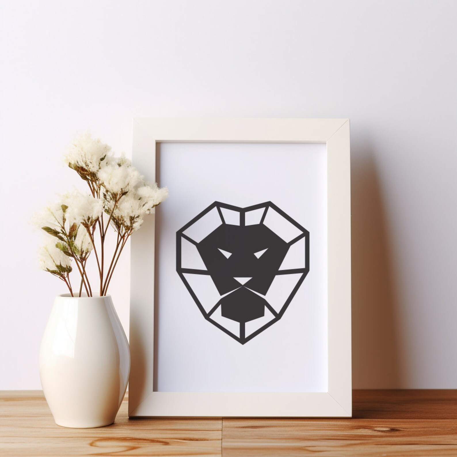 Lion Head SVG, Unique Lion Head Design, Cut File Lion for Cricut, Lion ...