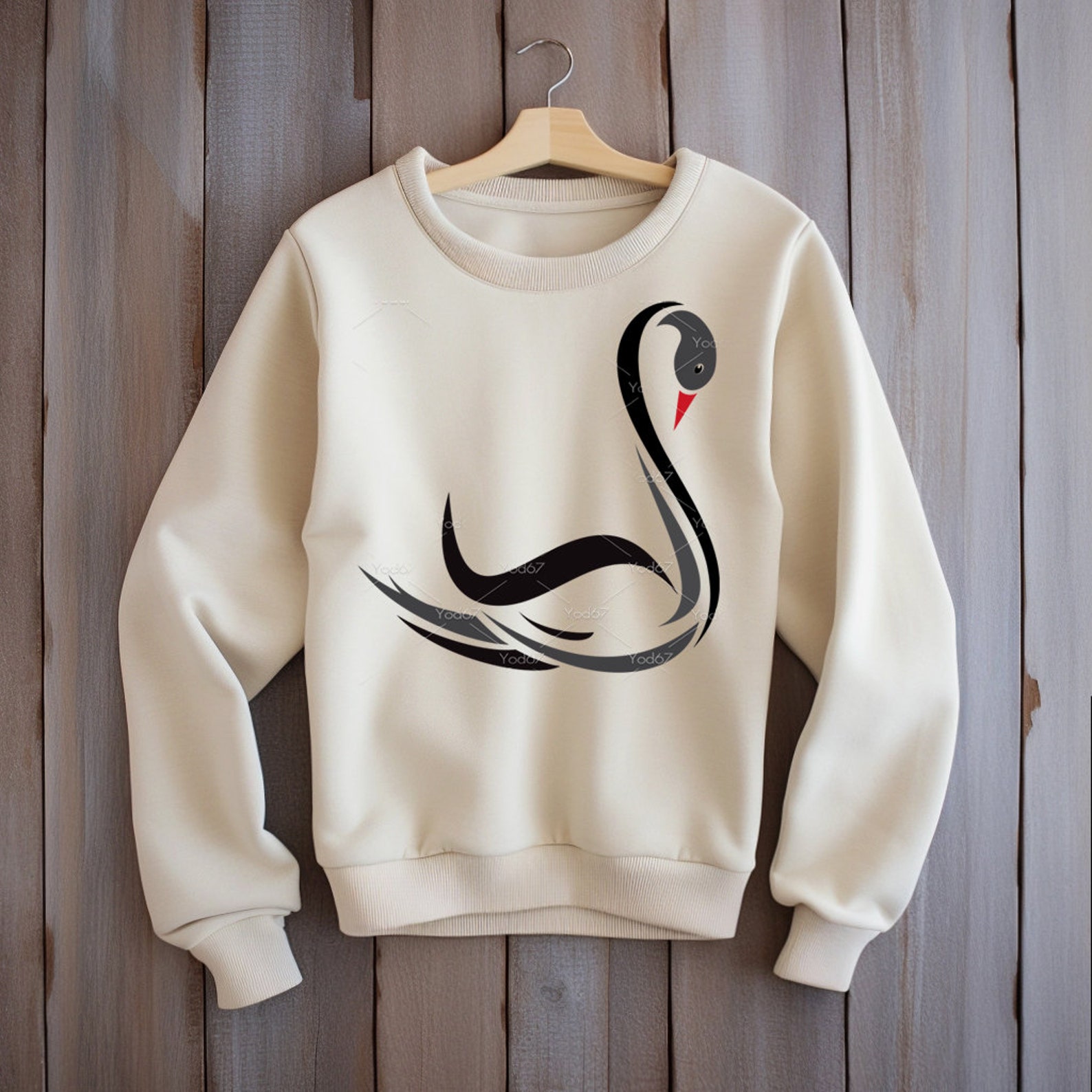 Swan Vector Clipart Design Svg, Png, Dxf, Eps Pdf, Svg Files for Cricut ...