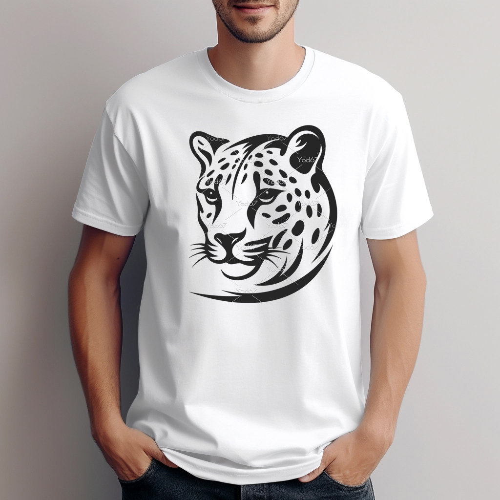 Leopard Vector SVG, PNG, DXF, Cut File Leopard for Cricut, Leopard Head ...