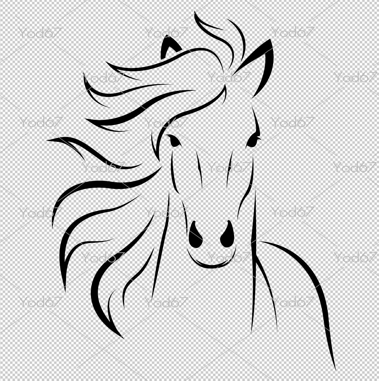 Horse SVG, Cut File for Cricut, Horse Png, Horse Silhouette, Horse DXF ...