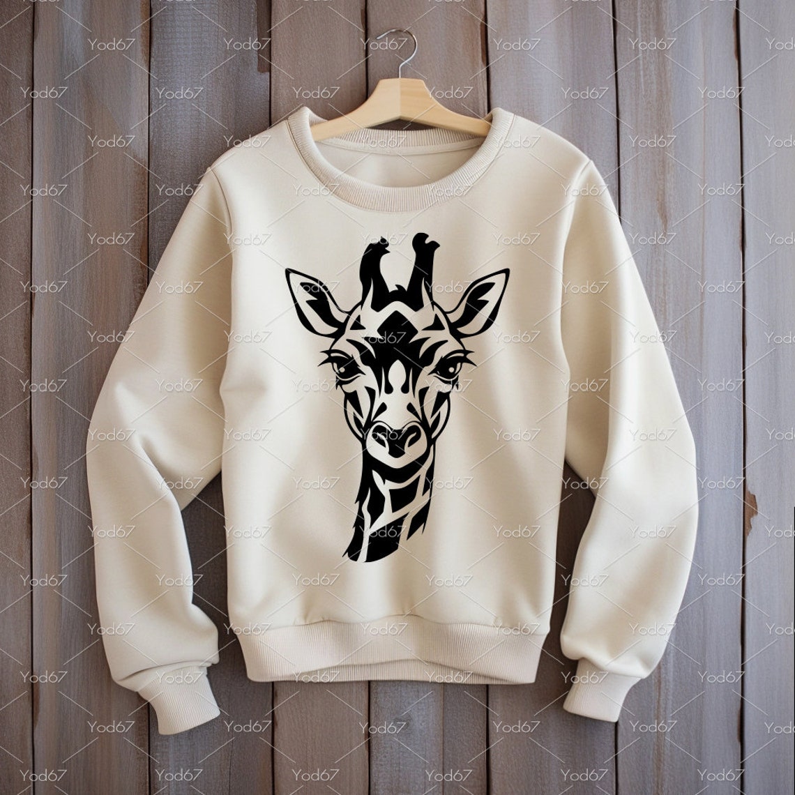 Giraffe Head SVG, Giraffe Png, Svg Files for Cricut, Giraffe Silhouette ...