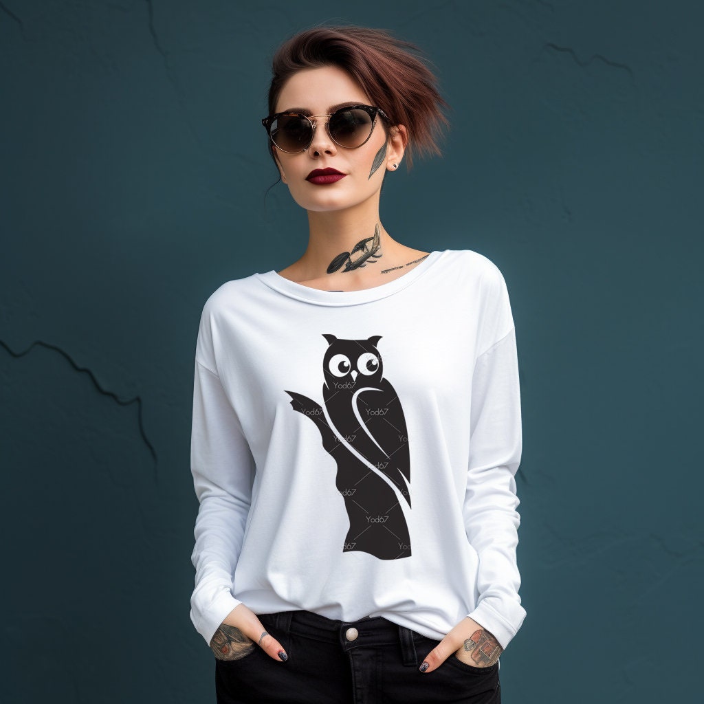 Owl SVG, Owl Png, Cut File Owl for Cricut, Owl Silhouette. Owl Vector ...