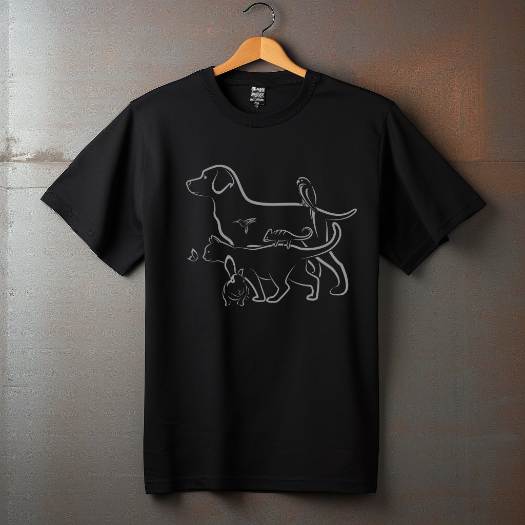 Pets Group Clipart Vector. Animals Svg, Labrador Svg, Cat Svg, Dog Svg ...