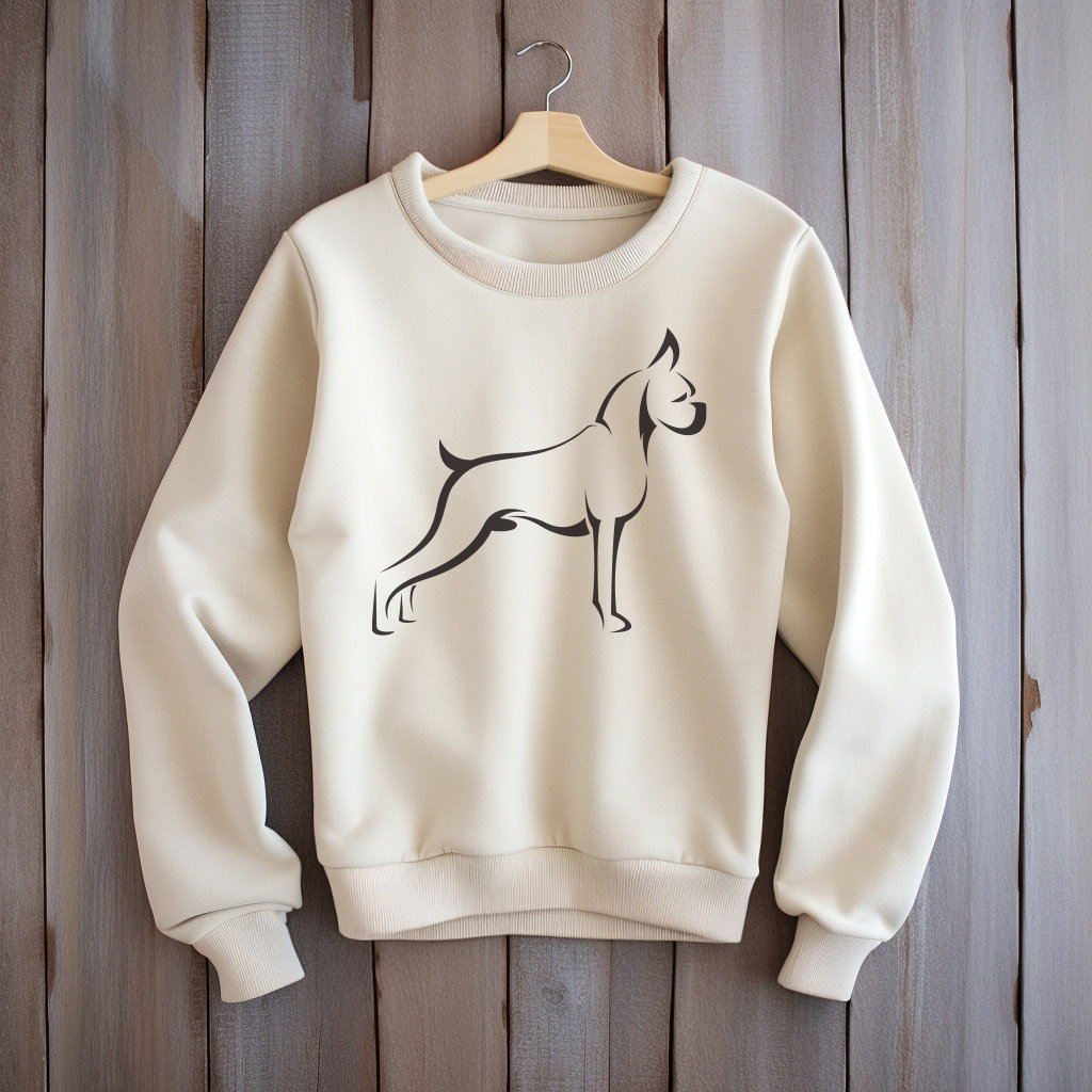 Boxer SVG, Boxer Dog Clipart Vector Design EPS, DXF, Pdf, Boxer Png ...