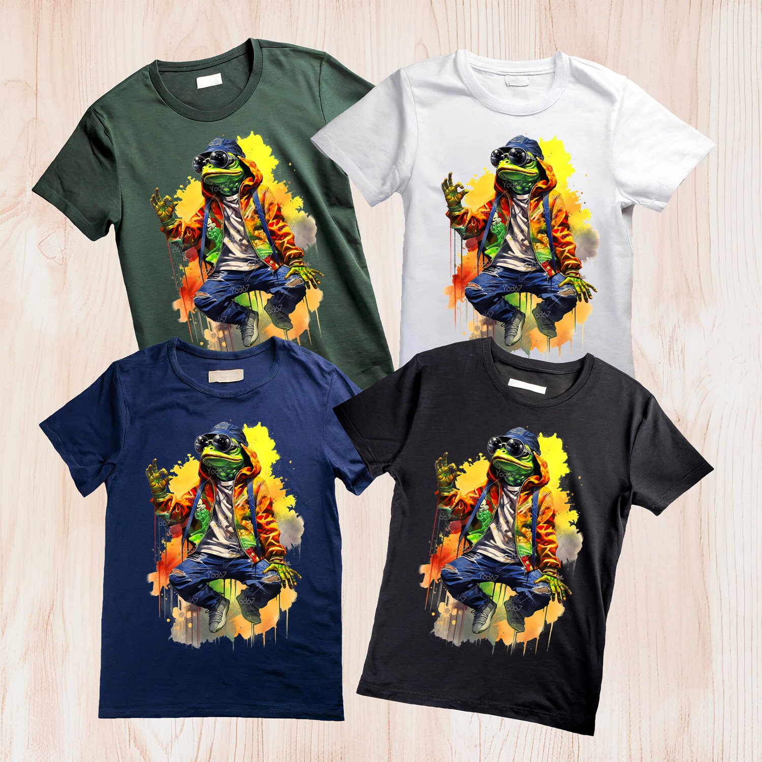 Cool Frog Png for Sublimation Printing, Png for Sublimate, Png Designs ...
