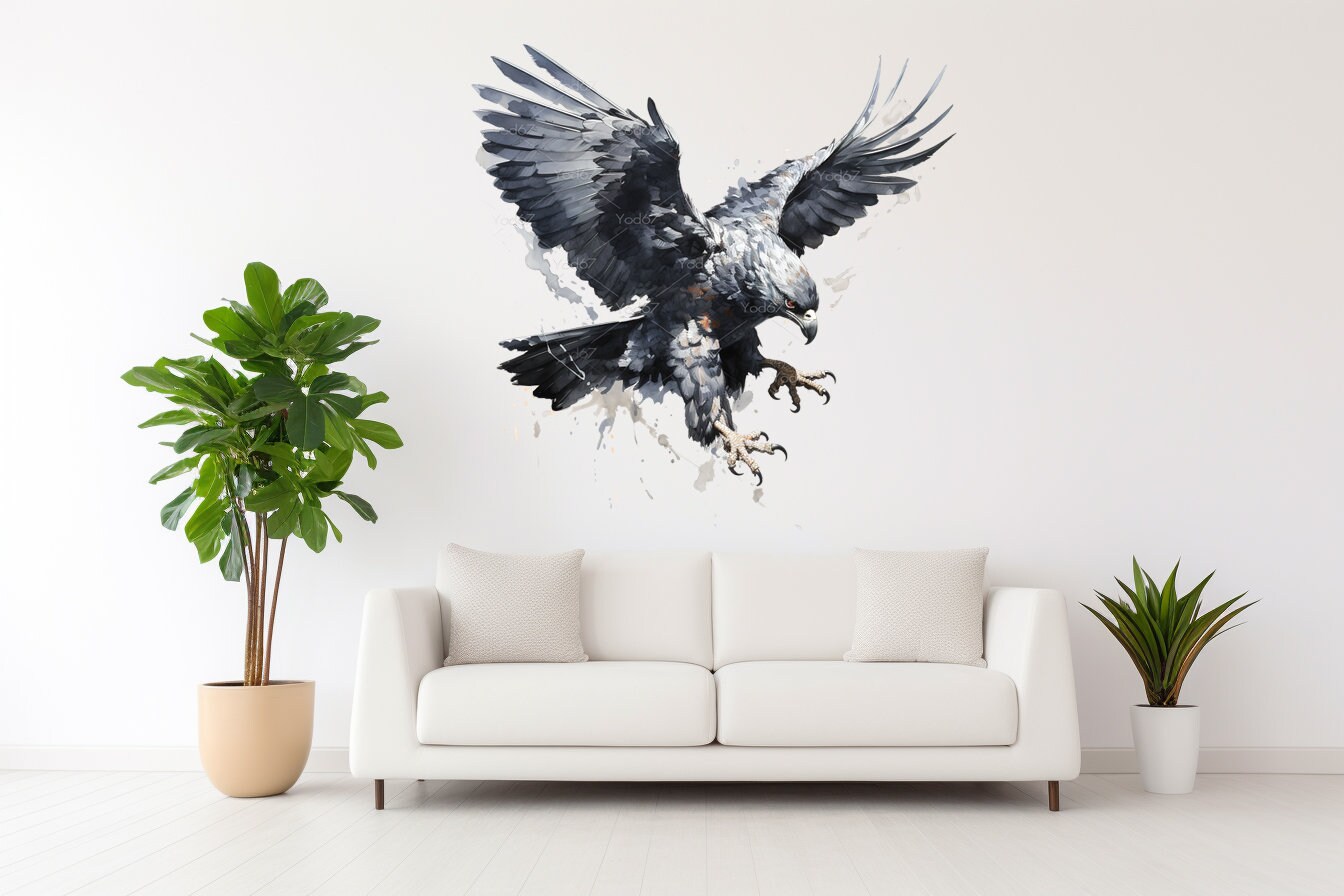 Falcon Clipart for Sublimation Printing, Falcon T-shirt Design Clipart ...