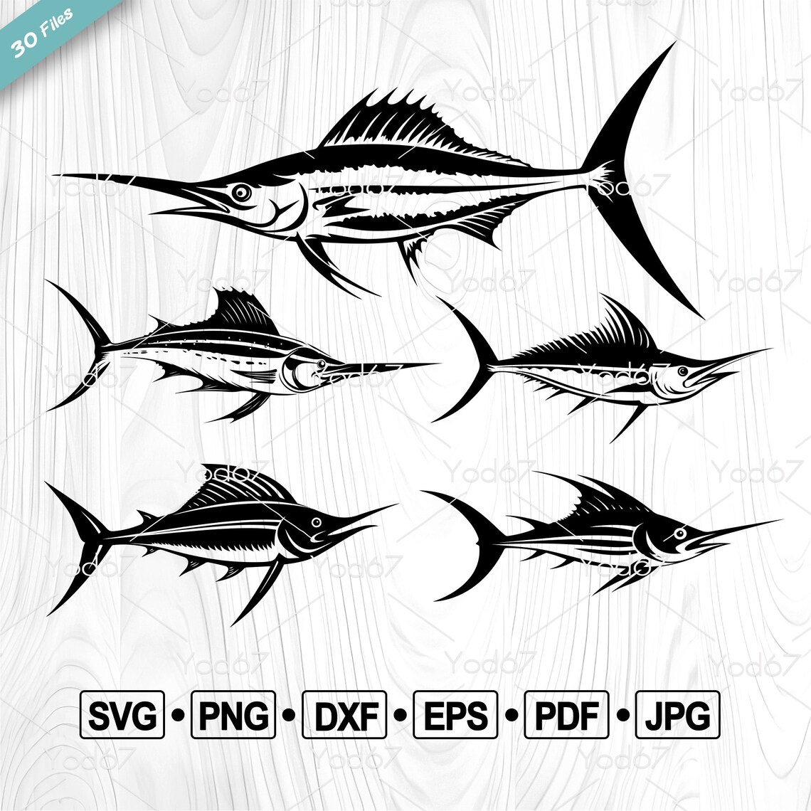 Sailfish SVG Sailfish Png Fish Bundle Sailfish for Cricut - Etsy