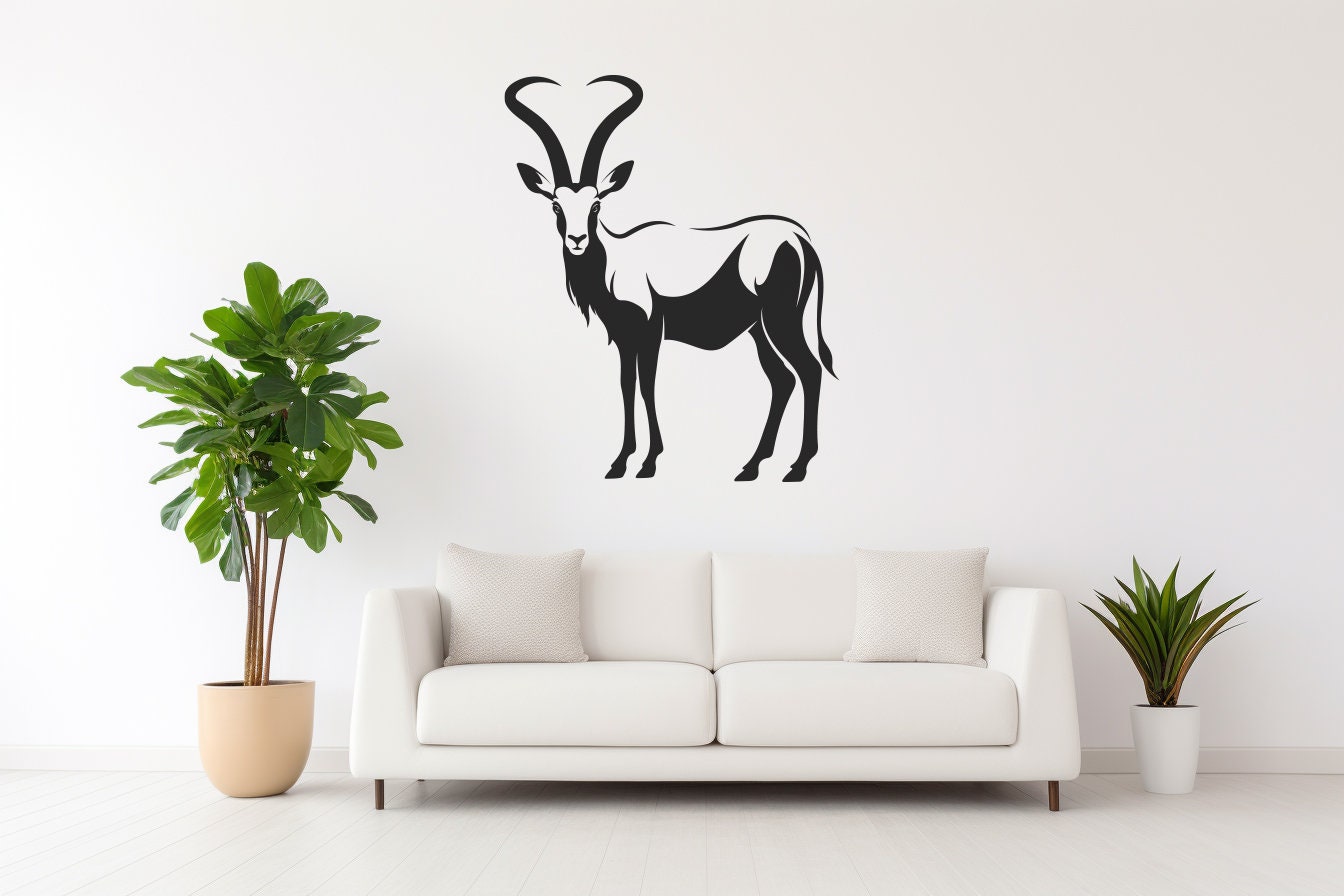 Addax SVG, Png, Svg Files for Cricut, Addax Vector Design, Addax ...