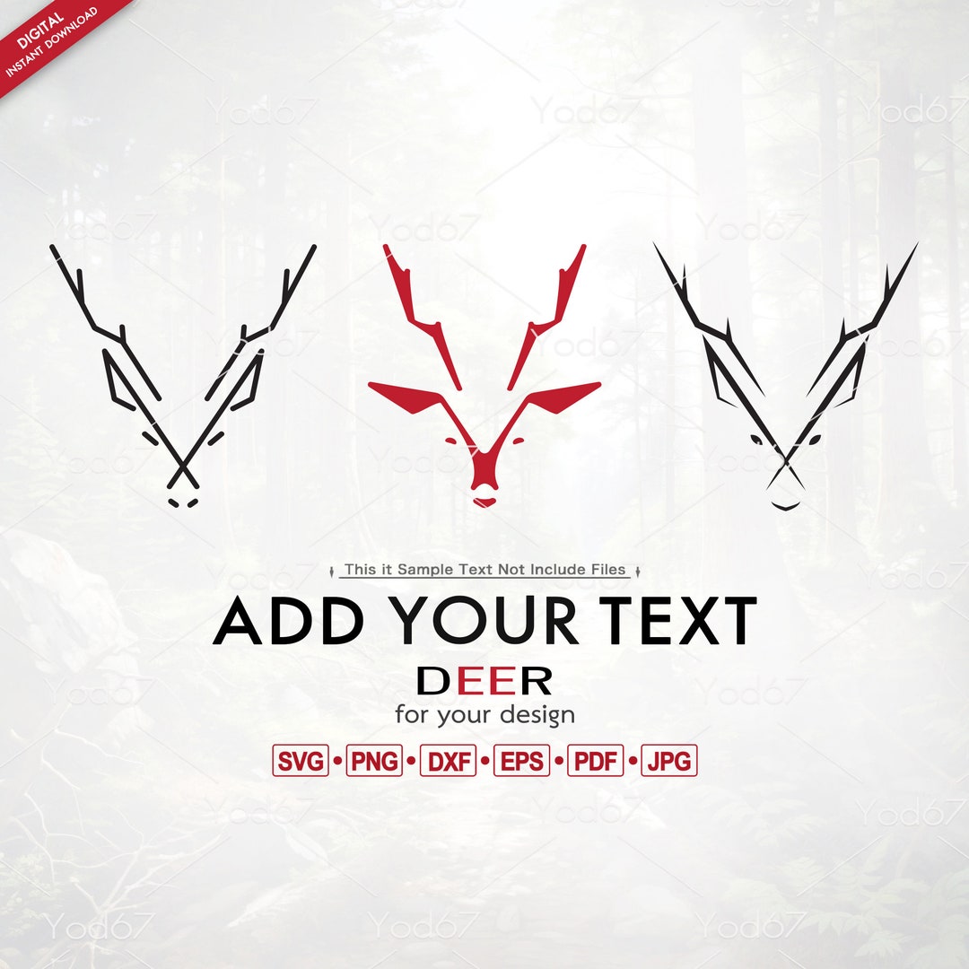Deer SVG, Deer Png, Deer Design, Deer Laser Engraving, Deer Cricut ...