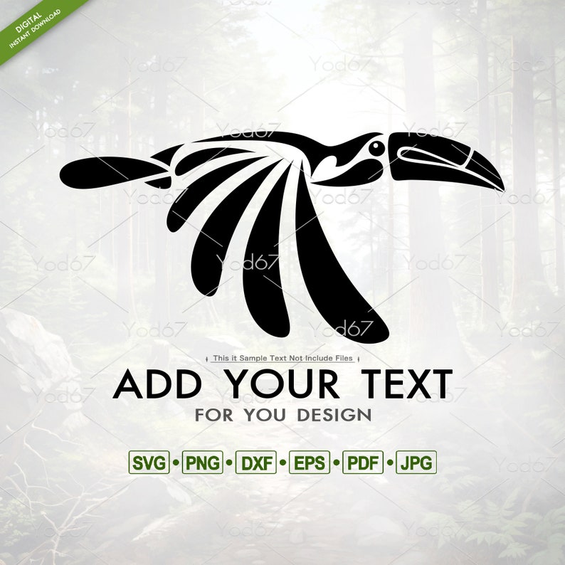 Toucan Flying SVG, Toucan Png, Bird Flying Svg, Toucan Silhouette ...