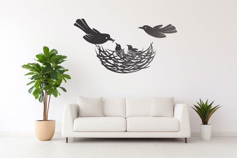 Bird Family SVG, Bird Family Png, Bird for Cricut, Birds Silhouette ...