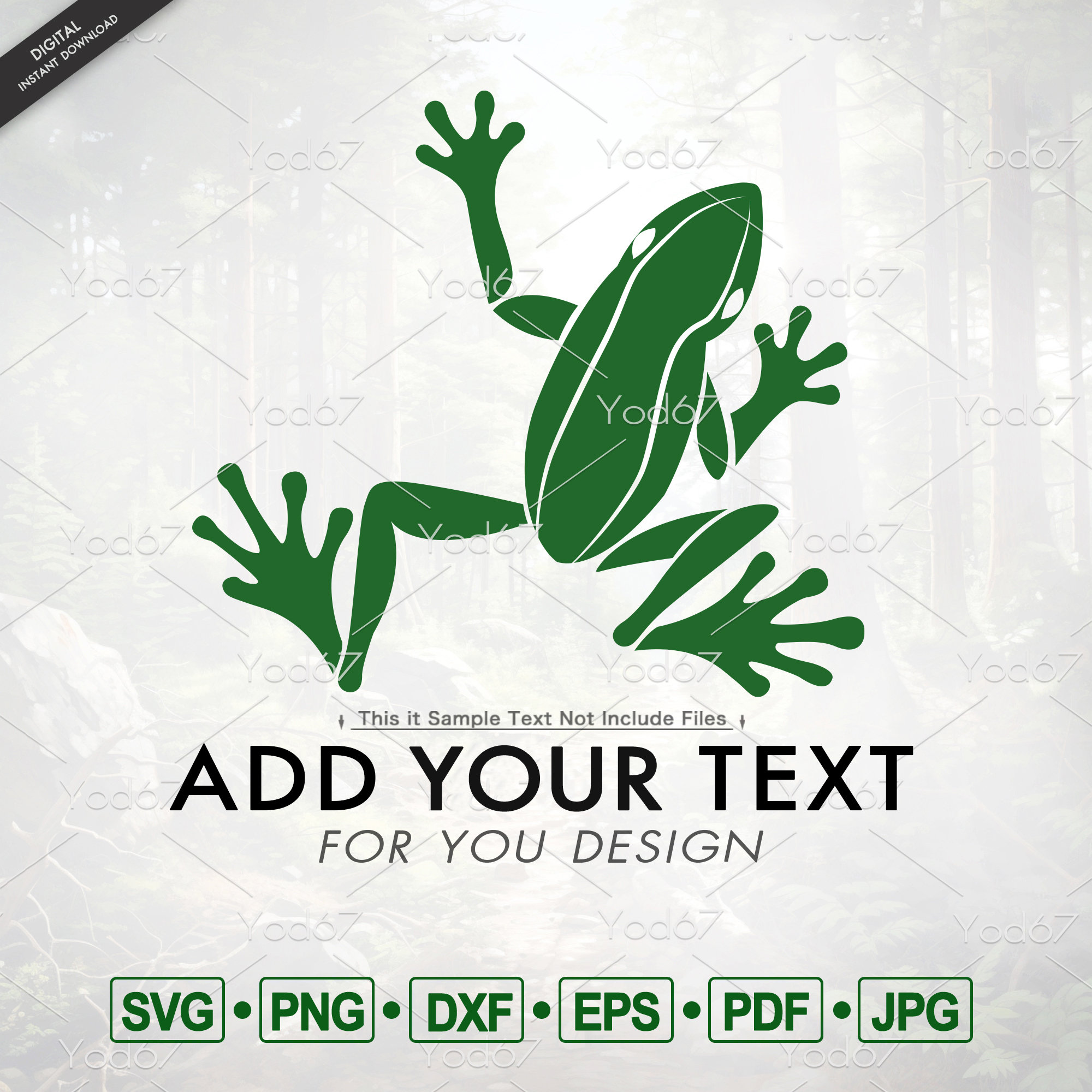 Frog SVG, Frog Png, Green Frog, Svg Files for Cricut, Tree Frog Svg ...