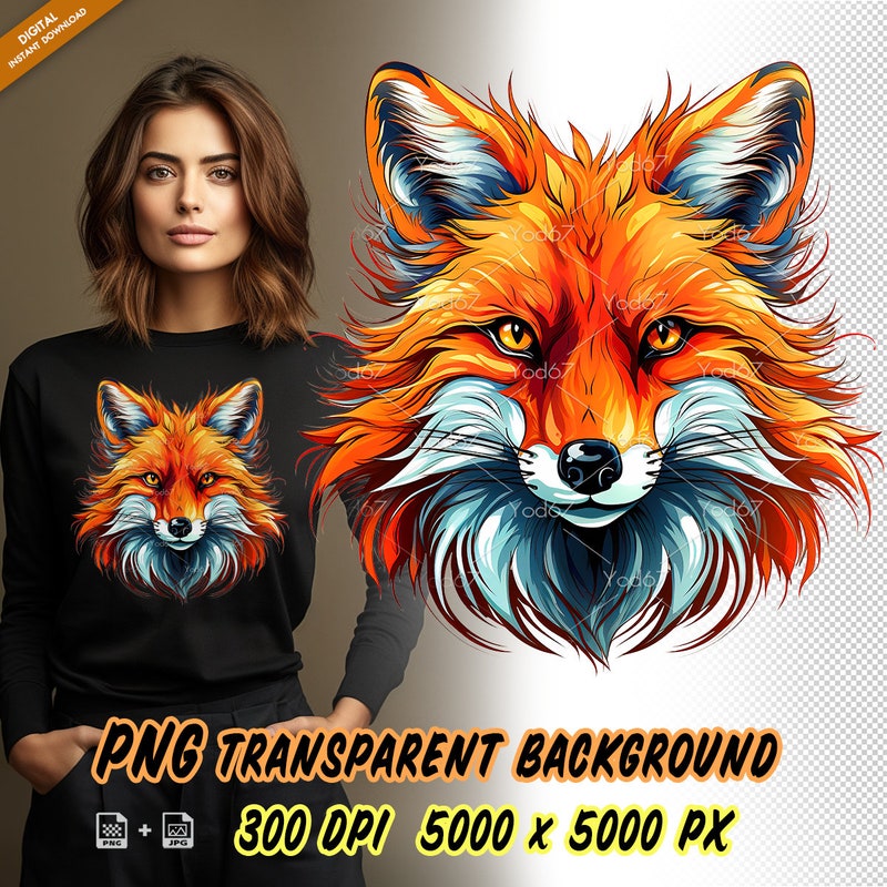 Fox Transfer Dtf - Etsy