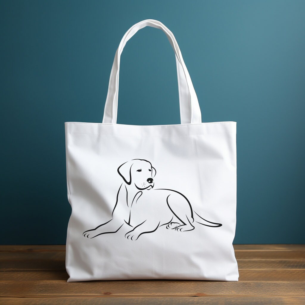 Labrador Svg, Labrador Crouching Svg, Labrador Retriever Clipart ...