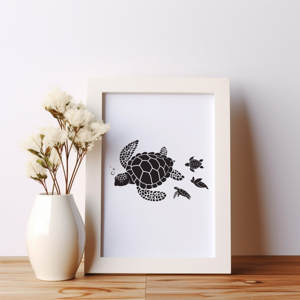 Sea Turtle SVG, Turtle Png, Sea Turtle Cricut, Turtle Silhouette ...