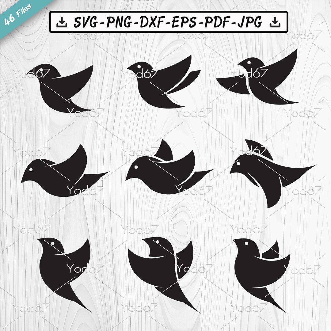 Birds SVG, Birds Png, Birds Bundle, Cut Files Birds for Cricut, Birds ...
