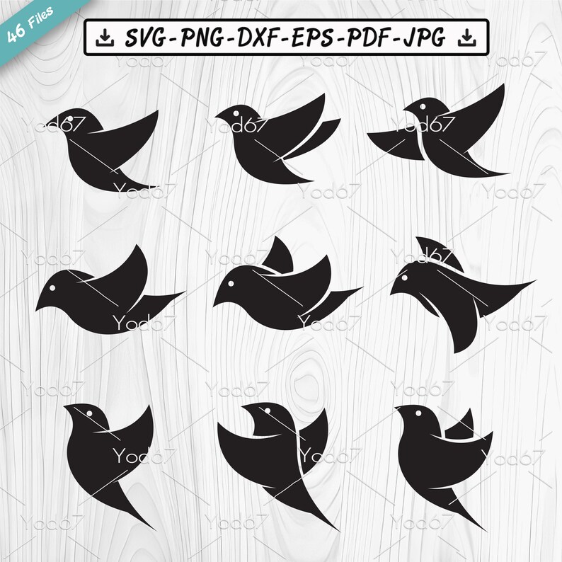 Birds SVG, Birds Png, Birds Bundle, Cut Files Birds for Cricut, Birds ...
