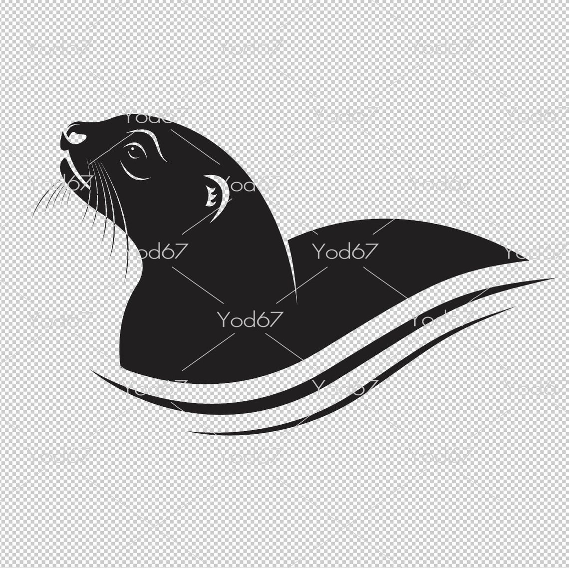 Otter Head SVG, Otter Clipart, Cut File for Cricut, Otter Silhouette ...