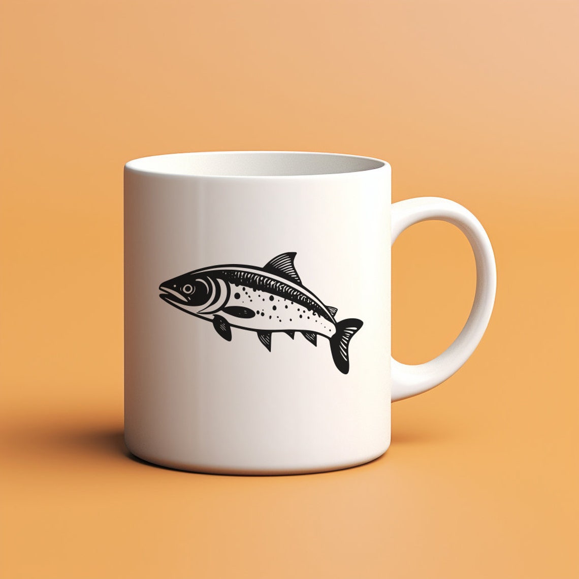 Salmon SVG, Salmon Png, Svg Files for Cricut, Salmon Silhouette, Salmon ...