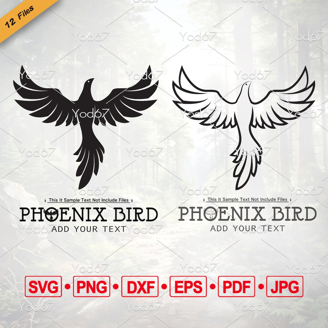 Phoenix SVG, Phoenix Png, Svg Files for Cricut, Phoenix Bird Svg ...