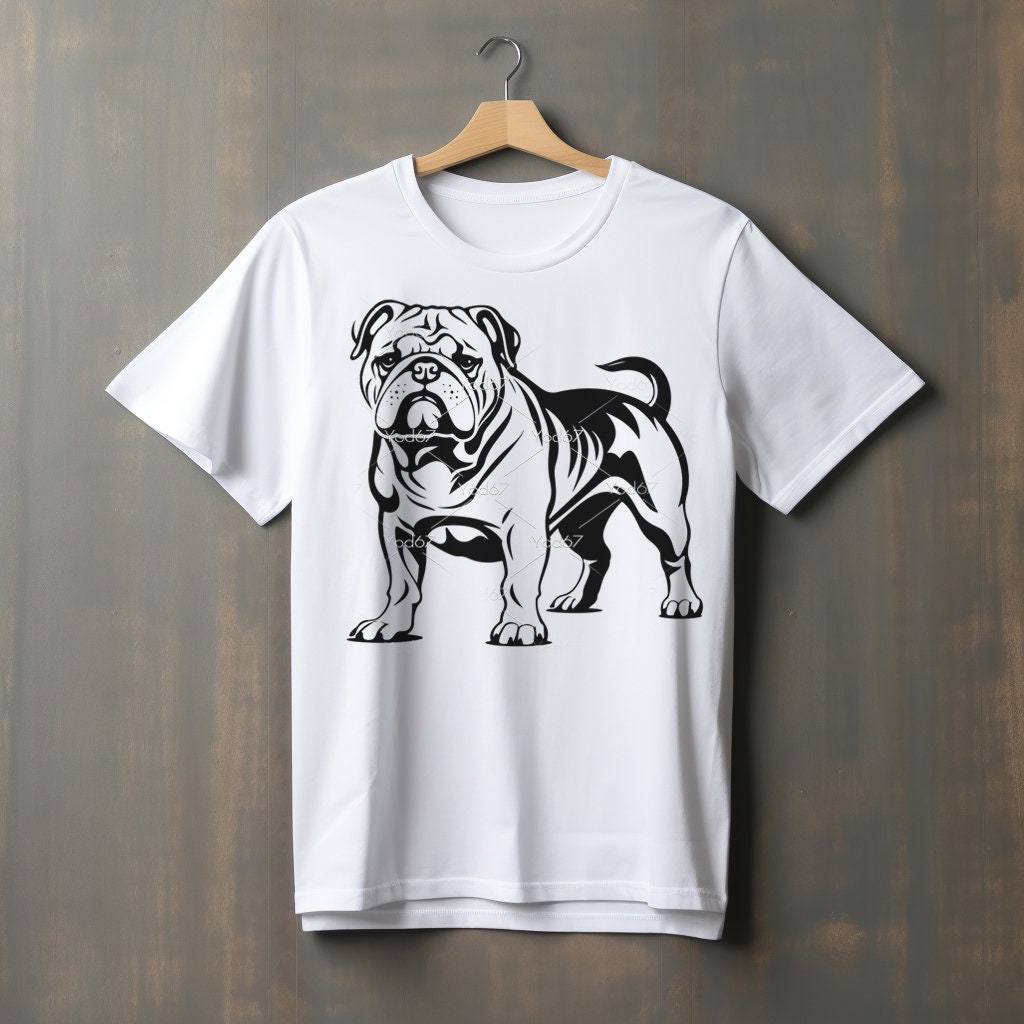 Bulldog SVG, PNG, DXF, Eps, Pdf, Cut File Bulldog for Cricut, Bulldog ...